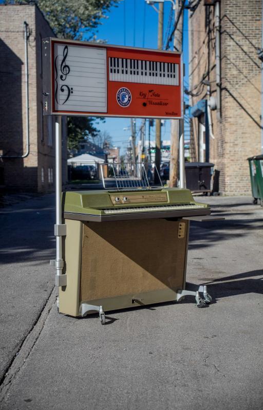 FOR SALE: Wurlitzer 214A with Key Note Visualizer – The Chicago ...