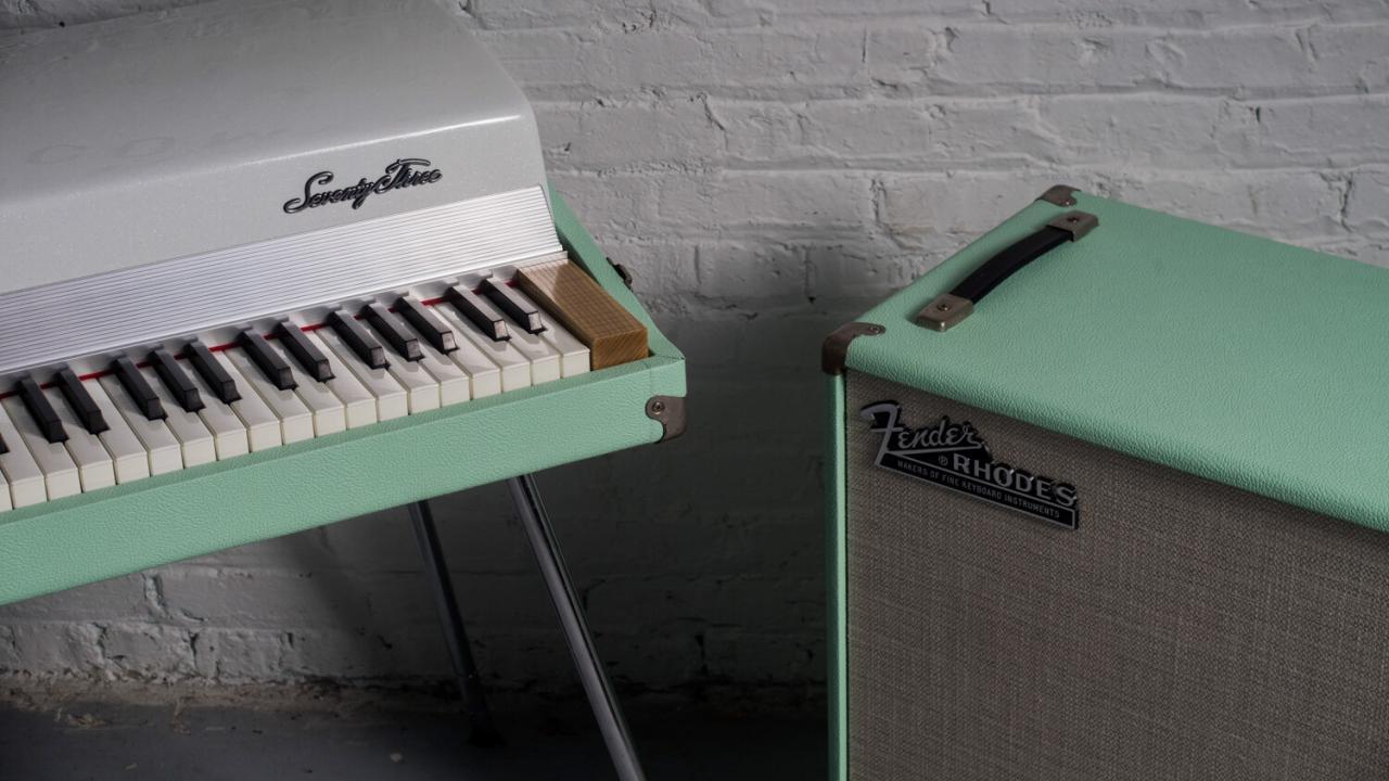 Custom Shop: “Sea Foam” Fender Rhodes Mark I Stage 73 Satellite – The ...