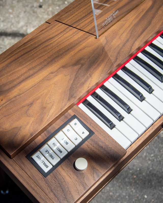 Page McConnell’s Walnut Clavinet D6 – The Chicago Electric Piano Co.